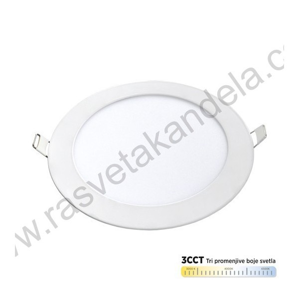 LED panel ugradni M12UO-CCT 12W 3000/4000/6500K
