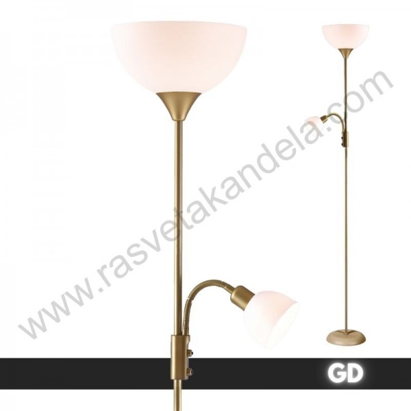 Podna lampa THALES zlatna